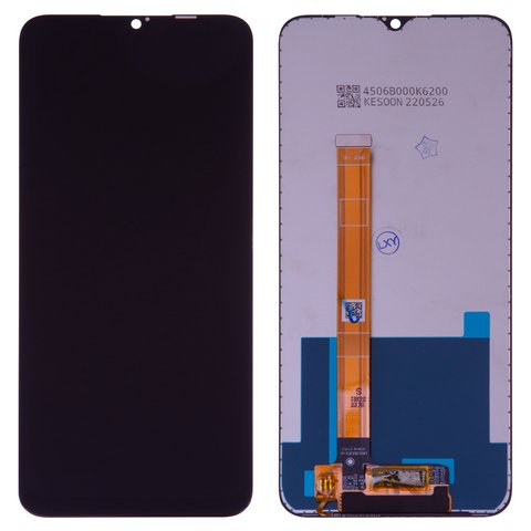 LCD compatible with Realme C21Y, C25Y, (black, without frame, High Copy ...