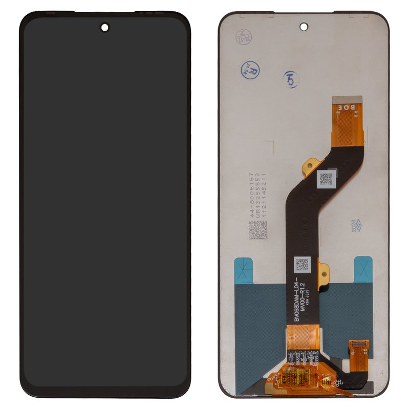 Pantalla LCD puede usarse con Tecno Pova Neo 3 (LH6n), negro, sin marco ...